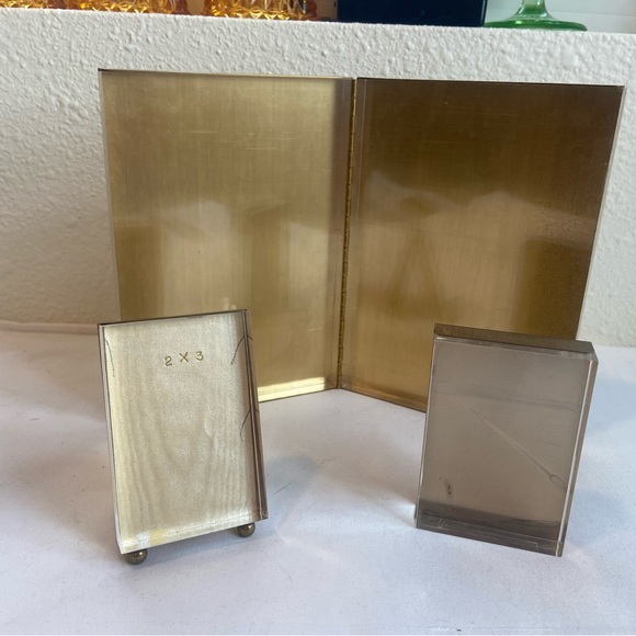 Unbranded | Accents | 3 Vintage Mcm Photo Frames | Poshmark